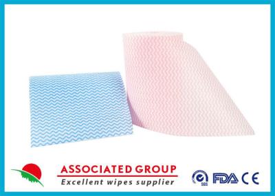 China Viscose And Polyester Spunlace Nonwoven Fabric Roll For Widely Used , High tensile strength for sale