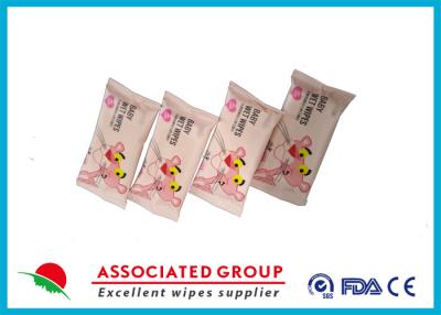 China Customized Unscented Baby Wet Wipes , Safty 8pcs Kids Wet Wipes For Hands for sale