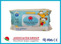 China 90 Pcs Natural Degradable Baby Wet Wipes With Hypoallergenic Chamomile Essence for sale