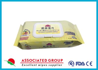 China Ultimate Grease Fighting Kitchen Cleaning Wipes Heavy Duty Antibacterial and Food Safe for sale