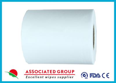 China PET / Vis Spunlace Nonwoven Wipes Ventilating & Harmless Hygiene Products 45gsm for sale