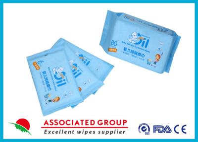 China Pure Cotton Non Alcoholic Baby Wet Wipes for sale