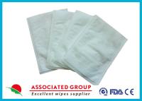 China 22*15cm Ultrasonic Square Wet Washing Glove / Rinse Free Bath Wipes 100000 Packs Per Day for sale