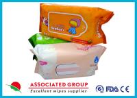 China Mix Package Wet Wipe Tissues Baby Skin Care With Plain Spunlace Nonwoven Fabric for sale