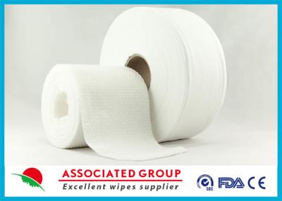 China Big Dot / Plain Nonwoven Spunlace For Wet Wipes / Makeup Remover Pad for sale