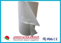 China Spunlace Nonwoven Disposable Dry Washcloths 100 % Cotton No Pilling / Fuzzing for sale
