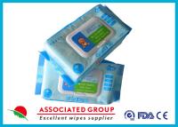 China Propolis Vera Baby Wet Tissue Flowpack With Lid 80PCS / Bag No Alcohol for sale