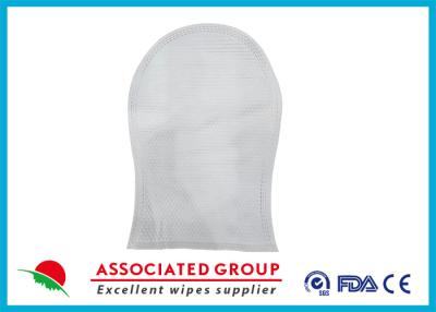 China Arc Wet Washing Gloves For Body Cleaning/ Cleaning Gloves/ Patient Cleaning/ Hospital Care for sale
