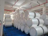 China 45gsm White Spunlace Roll Use For Wet Wipe And Disposable Medical Products / Biodegradable Material for sale