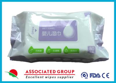 China Organic Essential Oil Baby Health Wet Towel Z Folding Type Gentle Formula Certified for sale