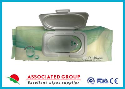 China No Rinse Incontinence Bathing Wipes, Microwaveable Hypoallergenic and Latex-Free for sale