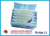 China 10pcs * 6 Baby Wet Wipes Portable Package No Fragrance Ultra Soft White Color for sale