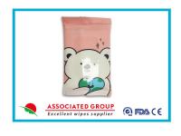 China Spunlace Nonwoven Fabric Skin Care Wet Wipes For Baby Hand Cleaning for sale