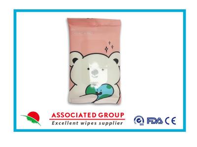 China Spunlace Nonwoven Fabric Skin Care Wet Wipes For Baby Hand Cleaning for sale