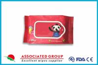 China Cherry And Lavender Extract Wet Tissues For Infants No Flavor No Pigment for sale