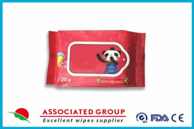 China Cherry And Lavender Extract Wet Tissues For Infants No Flavor No Pigment for sale