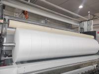 China spunlace nonwoven fabric by Trützschler with 10000 tons per year for sale