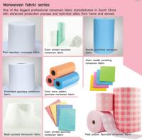 China 30% Viscose 70% Polyester  Spunlace Nonwoven Fabric For Wet Wipe TrüTzschler for sale
