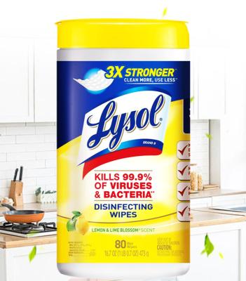 China 80 Dry Wipes For Disinfectant Wet Wipes Manufacturer Kill 99.9% Of Bacteria for sale