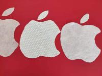China 40g Pearl Spunlace Nonwoven Fabrics 30% Viscose 70% Polyester For Wet Wipes for sale