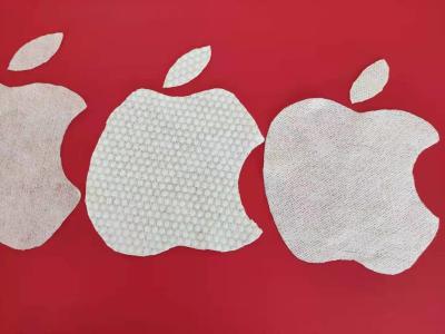 China 40g Pearl Spunlace Nonwoven Fabrics 30% Viscose 70% Polyester For Wet Wipes for sale