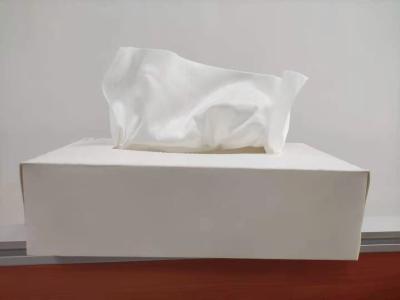 China 80pcs 50g 100% Viscose Disposable Dry Wipes  Skin Friendly White Box Packaging for sale