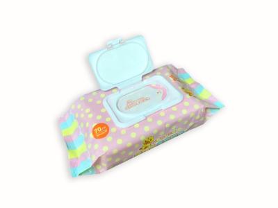 China 20x15cm Latex Free Baby Wet Wipes Hypoallergenic Unscented Refill Packs for sale