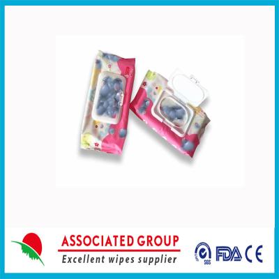 China Comfortable Eco Friendly Baby Wipes Toilet Paper Non Alcoholic Safe for sale