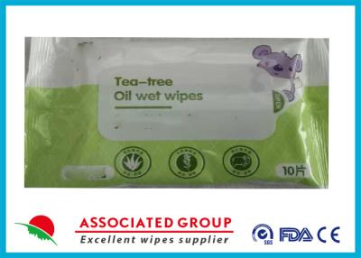 China Baby Hand Face Wipes With Tea Tree Oil Allergy Tested And Free Of Parabens And Alcohol Private Lable Factory for sale