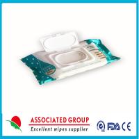 China Alcohol Free 20cm Baby Wet Wipes Formulated Non Woven Fabric for sale