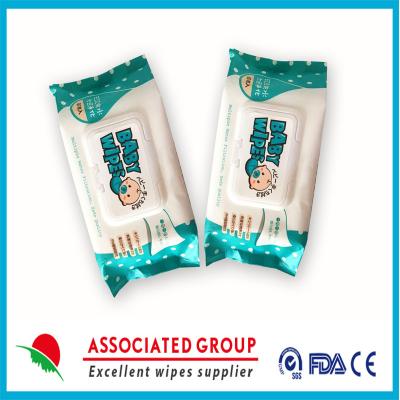 China Organic Nonwoven Baby Wipes Alcohol Free Mild Formula Skin Care for sale
