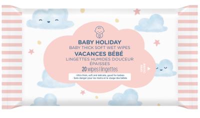 China Rayon spunlace Extra Thick Baby Wet Wipes Gentle Formula For Sensitive Skin for sale