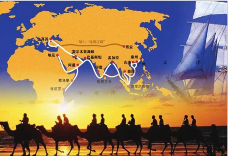Belt and Road routes Belt and Road routes