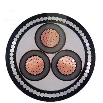 China Medium Voltage Single Core XLPE Insulated Armoured Power Cable 11kv 35kv Copper for sale