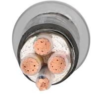 China 26/35kv Fire Retardant Low Smoke Zero Halogen Electrical Cable Wire with PE Jacket for sale