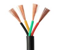 China PVC Insulated Copper Conductor RVV Cable 300/500V 0.3-2.5mm² for Lighting Equipment for sale