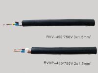 China PVC Insulated RVV Flexible Cable 2-60 Core Copper Wire 450/750V for sale