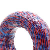 China 300V Fire Resistant Copper Conductor PVC Insulated RVS Twisted Electric Wire 1.5mm2 for Fire Safety for sale