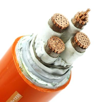 China Flexible Mineral Insulated Copper Core Cable 0.6/1kV 15mm-185mm Fire Resistant for sale