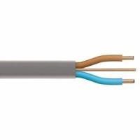 China 300/500V PVC Insulated Flat Twin and Earth Electric Cable 2.5mm² for Indoor Wiring for sale