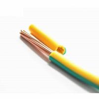 China GB/T5023.3 PVC Insulated Solid Copper Cable AWG 4-16 450/750V BV Wire for sale