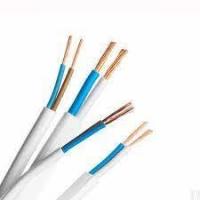 China 2x1.5mm 2x2.5mm Pure Copper Core Parallel Wire Stranded Flat Flexible Cable with PVC Jacket for sale