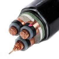 China MV 8.7/15KV 3 Core 95-300mm² Copper XLPE Insulated Power Cable YJV 90°C for sale