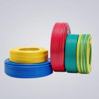 China GB/T5023.3 PVC Insulated Solid Copper Cable AWG 4-16 450/750V BV Wire for sale