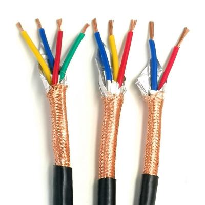 China Copper Conductor PVC Insulated Sheathed Flexible Cable RVV 2-5 Core 0.5-6mm² 300/500V for sale