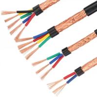 China Copper Conductor PVC Insulated Sheathed Flexible Cable RVV 2-5 Core 0.5-6mm² 300/500V for sale