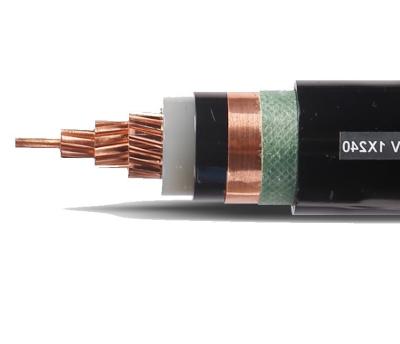 China 26/35KV Fireproof Cable Wires Single Core 3 Core HV Power Cables with XLPE Insulation for sale