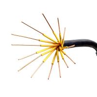 China ZR-KVVP 4 Core Copper Flame Retardant Shielded Control Cable 450/750V for sale