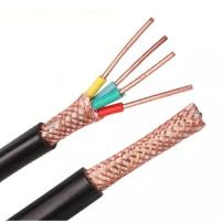 China ZR-KVVP 4 Core Copper Flame Retardant Shielded Control Cable 450/750V for sale