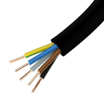 China NYY Cable 3 Cores 5 Cores Low Voltage Cable 0.6/1KV PVC Insulated Sheathed Copper Conductor for sale